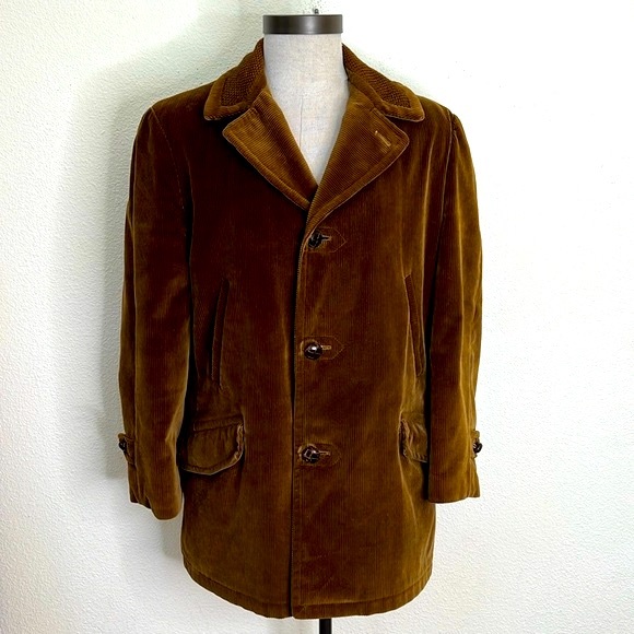 Vintage | Jackets & Coats | Vintage Sears The Country Coat Heavy Brown ...